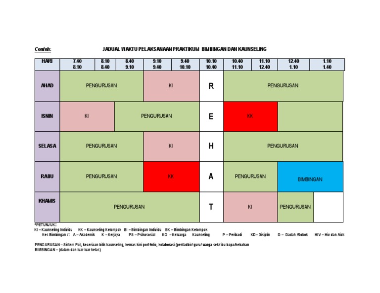 Contoh Jadual | PDF