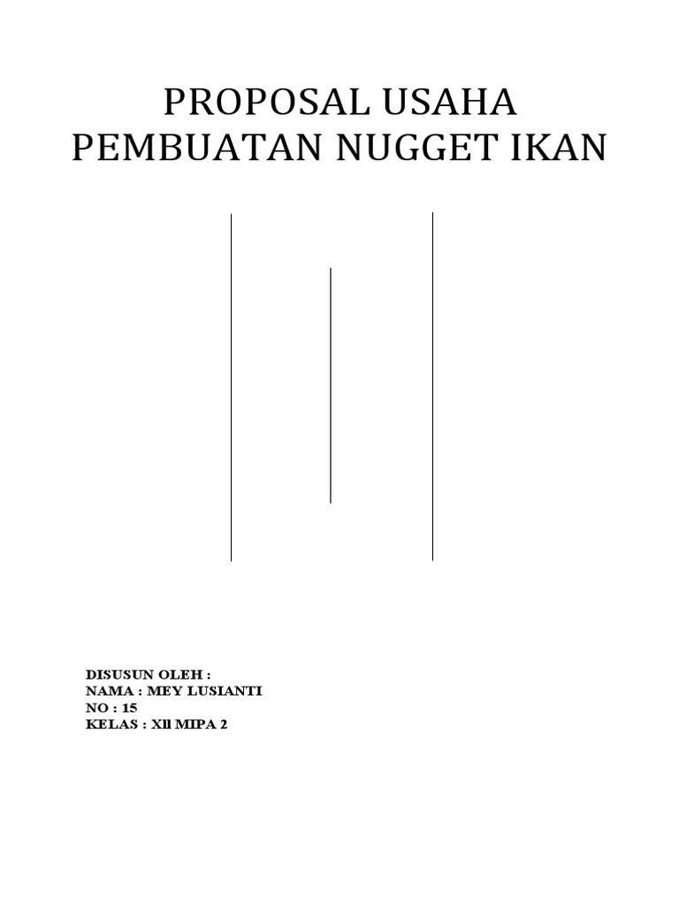 Proposal Usaha Pkwu 2 | PDF | Memasak, Makanan, & Anggur
