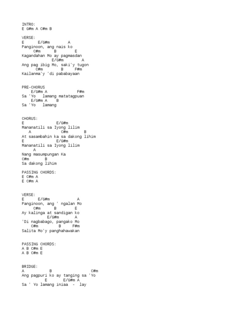 Lilim - Victory Worship (Lyrics and Chords) | PDF