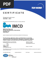 ISO Sample Certificate | PDF