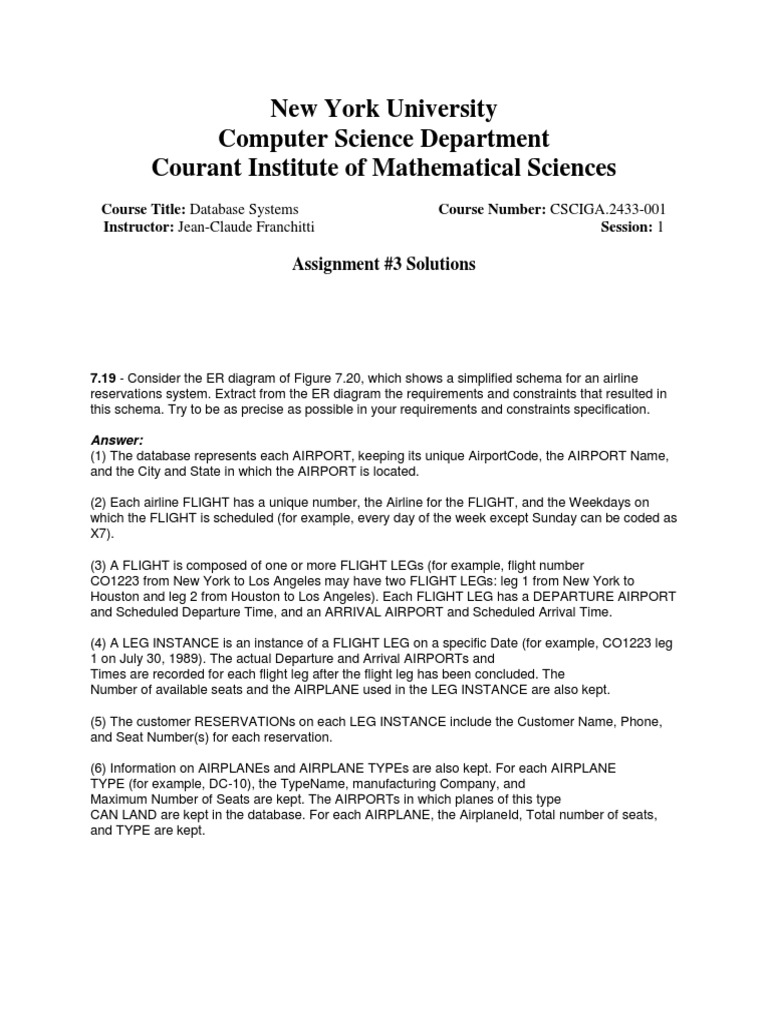 Homework 3 Solutions | PDF | Desktop Computer | Airport