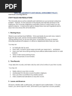 Company Rules and Regulations | PDF | Confidentiality | Working Time