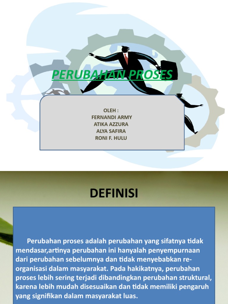 Perubahan Proses | PDF