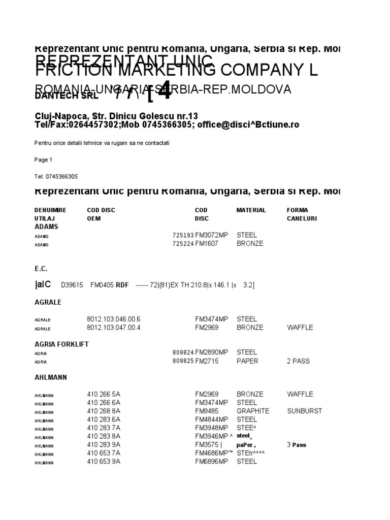 Catalog Produse 2021 | PDF