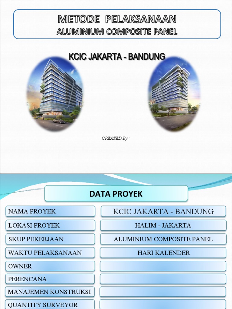 Metode Kerja KCIC | PDF