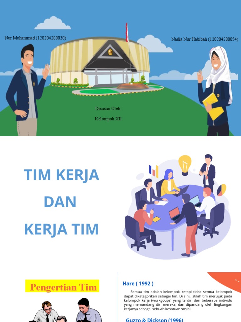 Tim Kerja Dan Kerja Tim Pdf