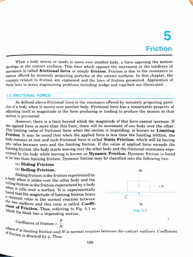 Understanding Friction Forces: Laws, Properties and Applications | PDF | Friction | Force