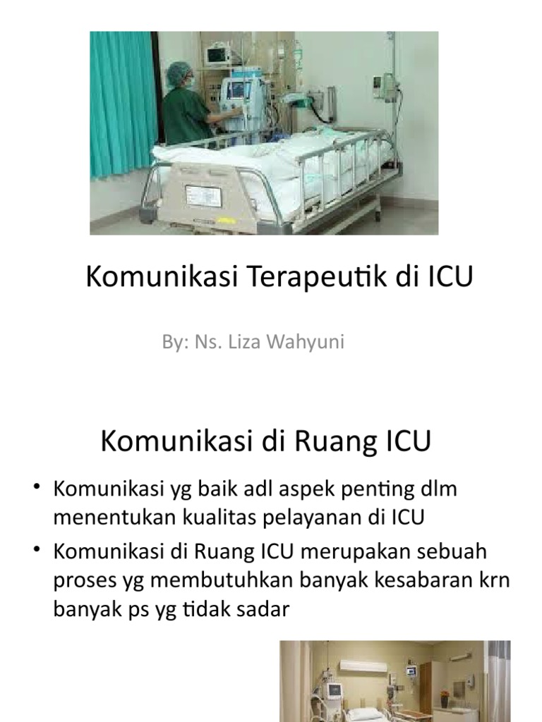 Komunikasi Terapeutik Di ICU | PDF
