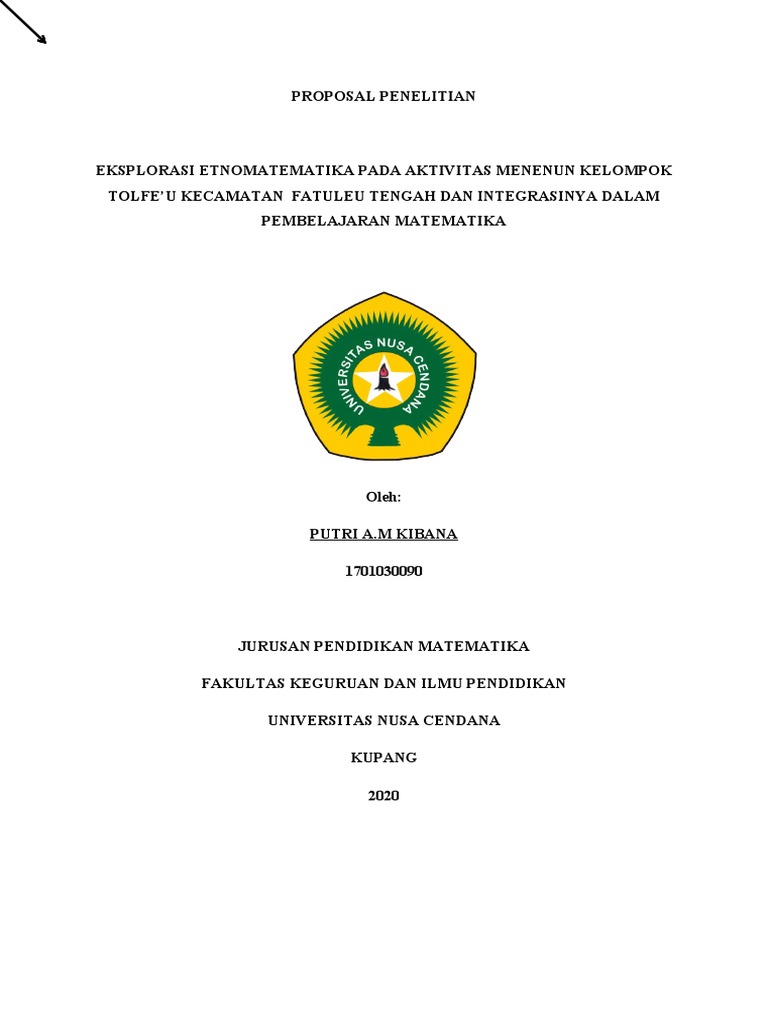 Revisi 5 Proposal Putri Asli | PDF | Komputer