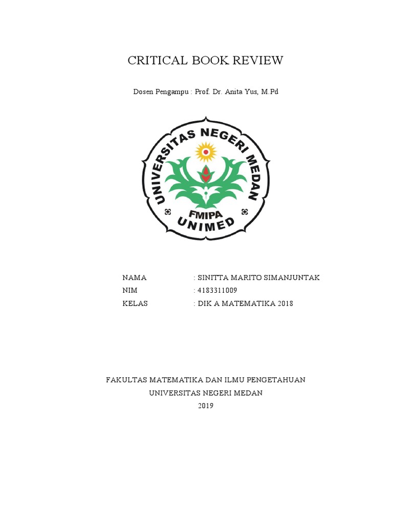 Critical Book Review: Dosen Pengampu: Prof. Dr. Anita Yus, M.PD | PDF | Karier & Perkembangan