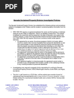 Unclaimed Property Letter Example | PDF