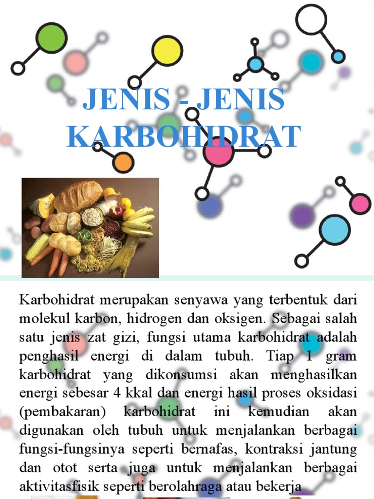 Jenis-Jenis Karbohidrat | PDF