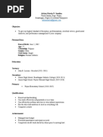Deck Cadet Resume and Application | PDF