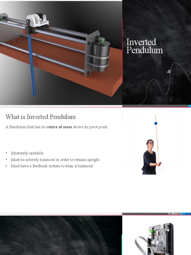 Inverted Pendulum | PDF | Control Theory | Electric Motor