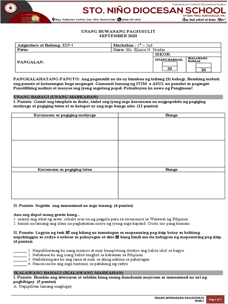 SNDS-Exam-ESP 4 | PDF