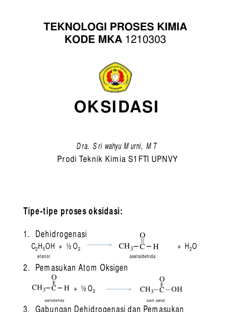 7 Oksidasi | PDF