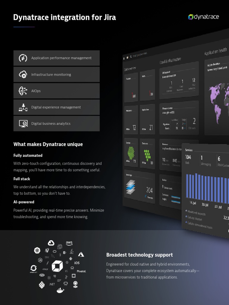 Dynatrace Integration for Jira Overview | PDF | Cloud Computing | Automation