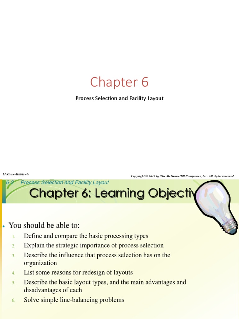 Chapter 6 Layout | PDF | Industries | Business