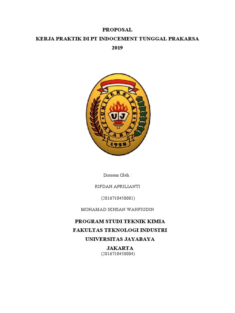 Proposal INDOCEMENT FIXX | PDF