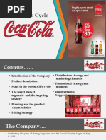 Coca Cola Product Life Cycle Presentation | PDF