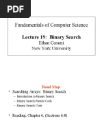 Binary Search | PDF | Applied Mathematics | Algorithms And Data Structures