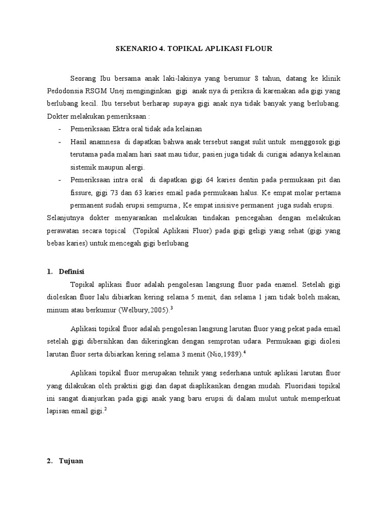 Skenario 4 | PDF | Kesehatan Holistik