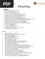 Honesty and Integrity Questionnaire | PDF