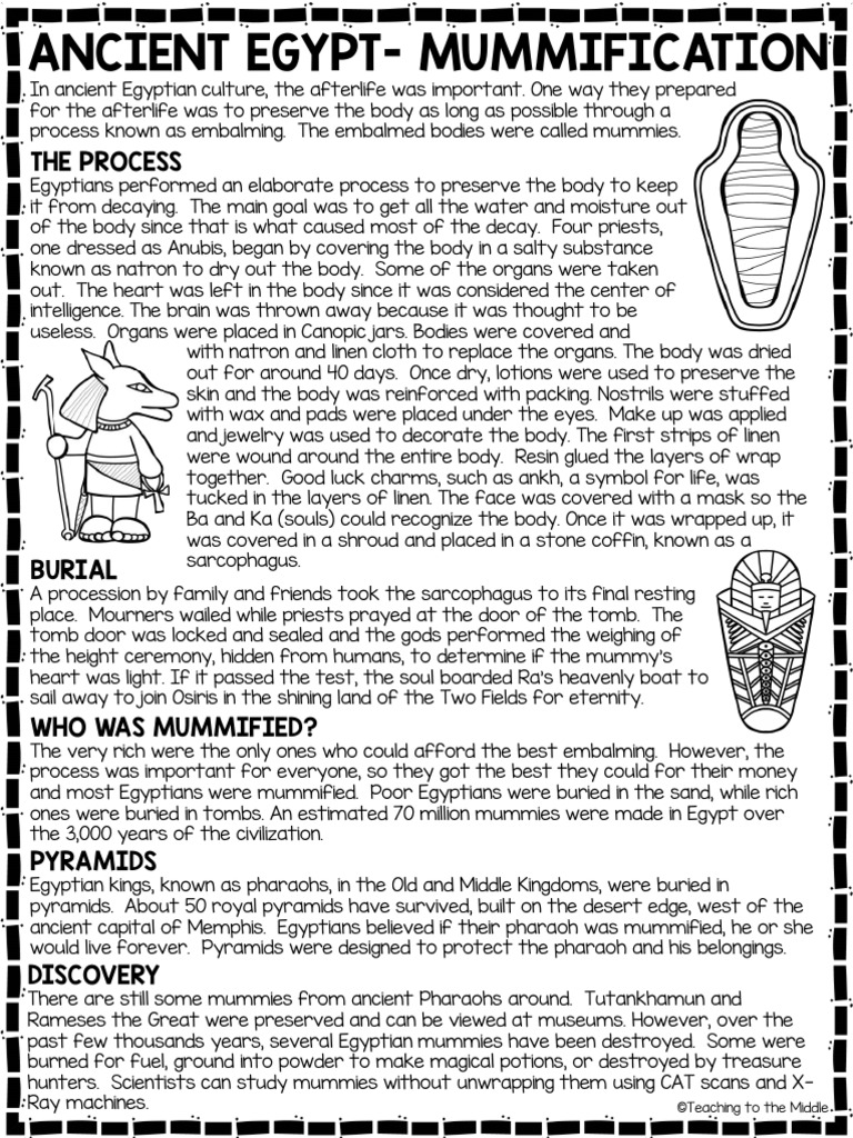 Jonathan Carson - Mummification Passage | PDF | Mummy | Ancient Egypt