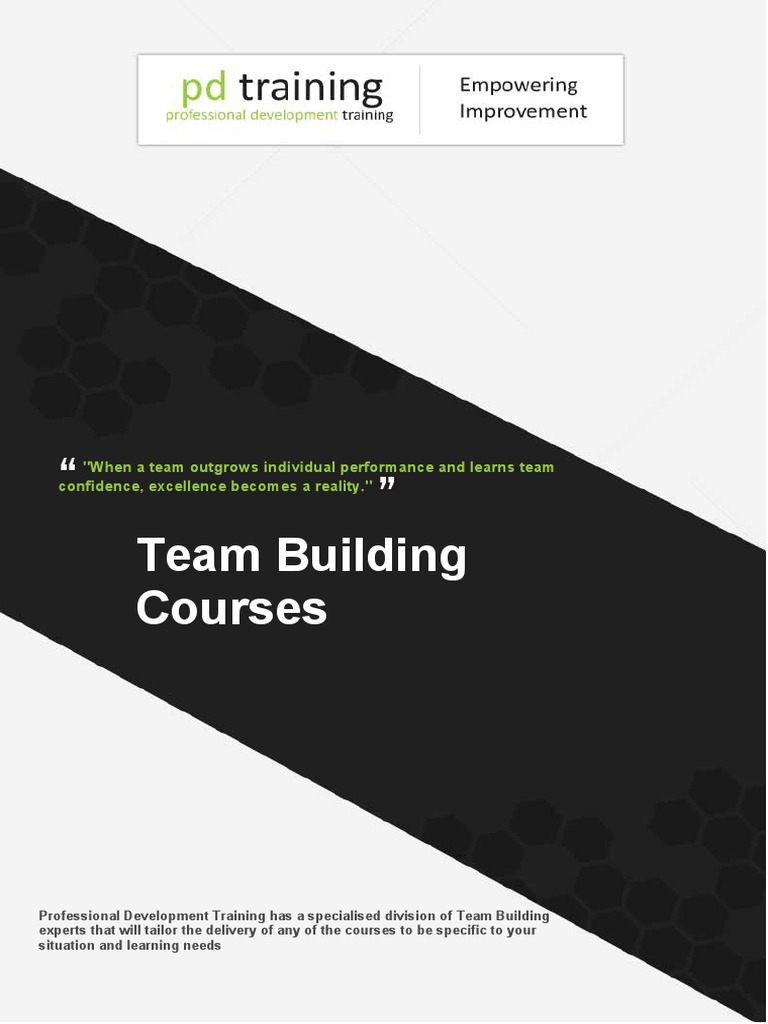 Team Building | PDF | Emotional Intelligence | Leadership