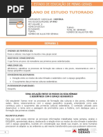 Estudos Amazonicos PLANEJAMENTO MENSAL | PDF | Migração humana ...