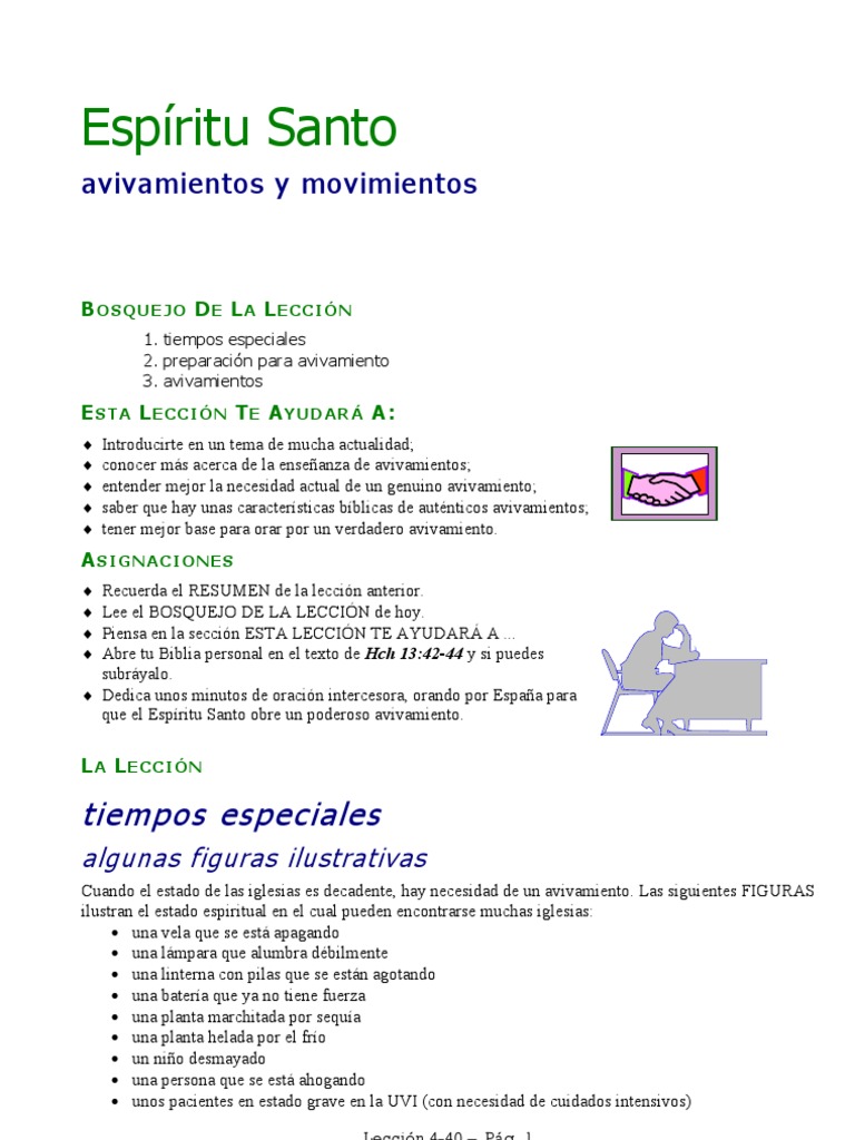 Avivamiento | PDF | Renacimiento cristiano | Oración