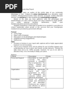 Terminal Report Structure and Guidelines | PDF