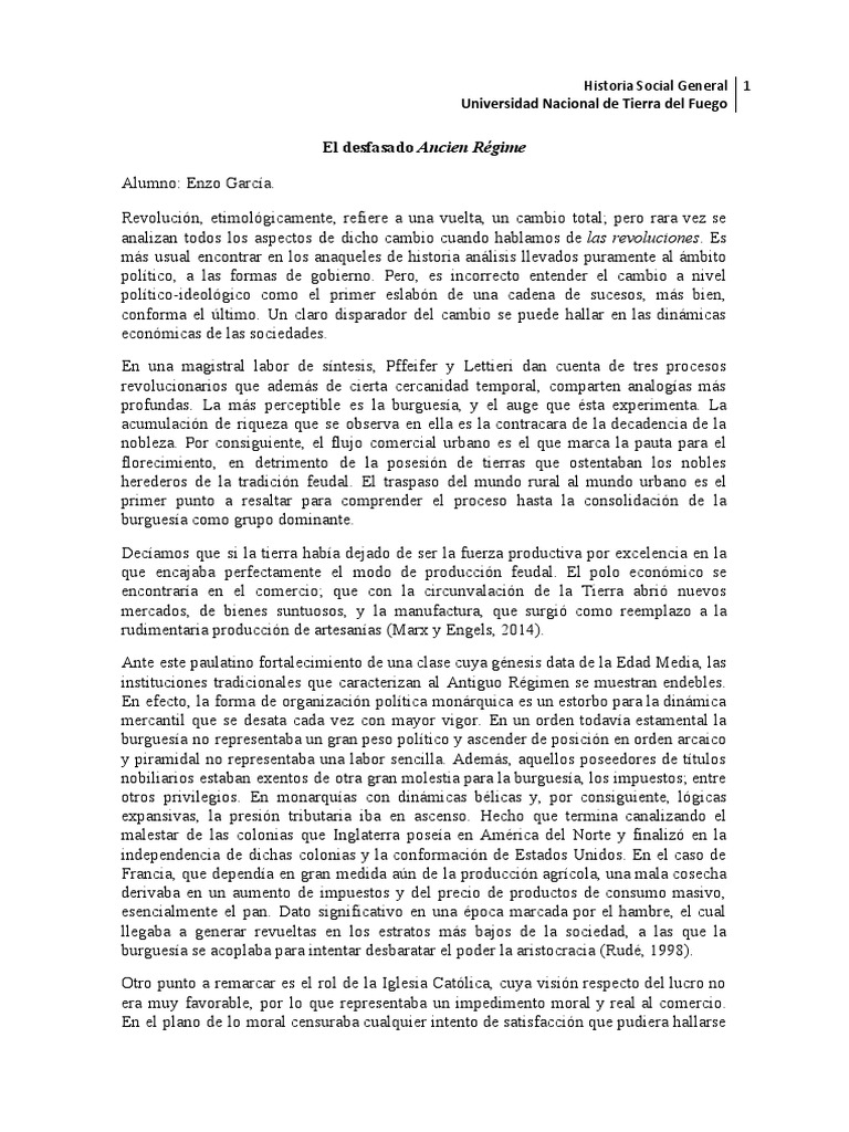 El Desfasado Ancien Regime | PDF | Burguesía | Edades medias