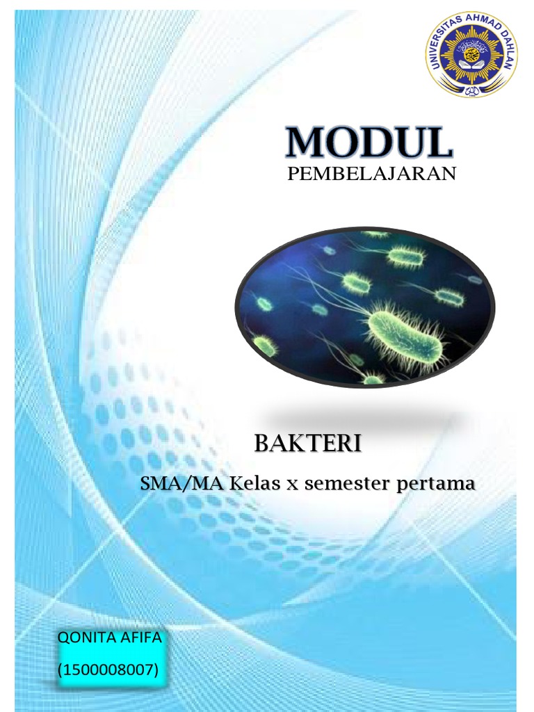 Modul Pembelajaran Bakteri Kelas X | PDF