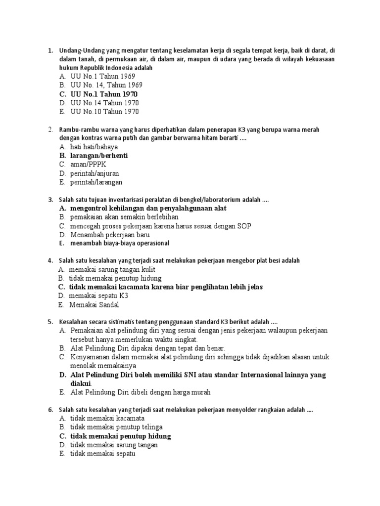 Kumpulan Soal TAV | PDF