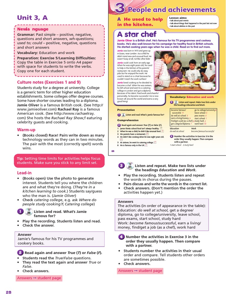 Unit - 3 | PDF | Chef | Question