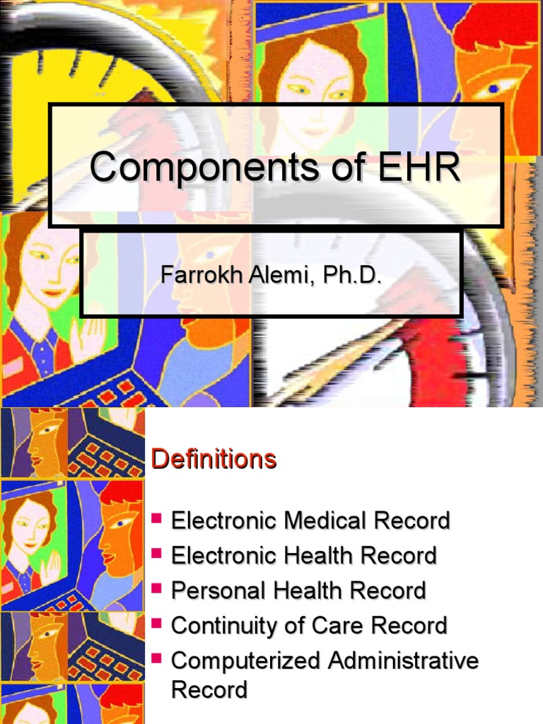 Components of EHR | PDF | Electronic Health Record | Patient