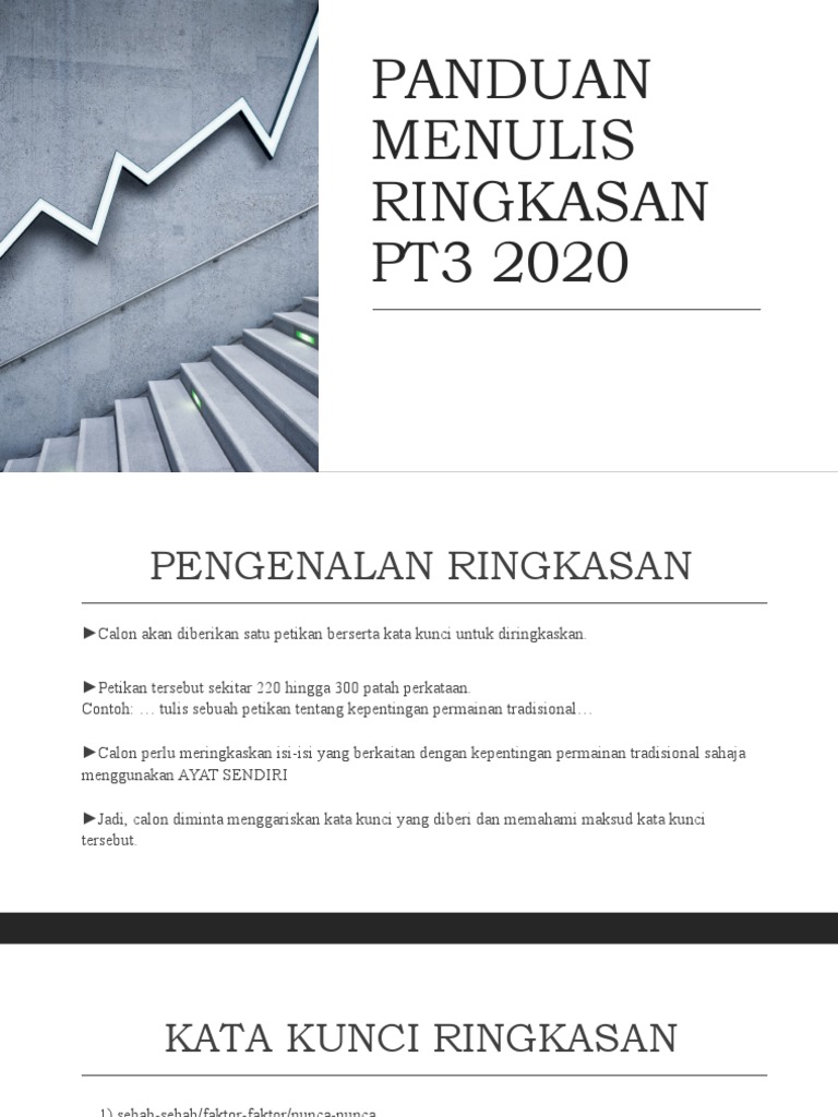 Ringkasan PT3 2020 | PDF