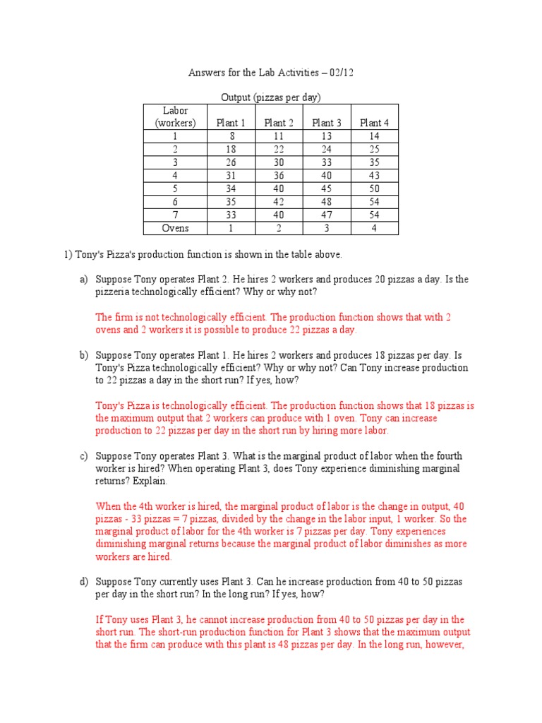 Answer - Key - Lab - Activities - Micro Econ | Download Free PDF ...
