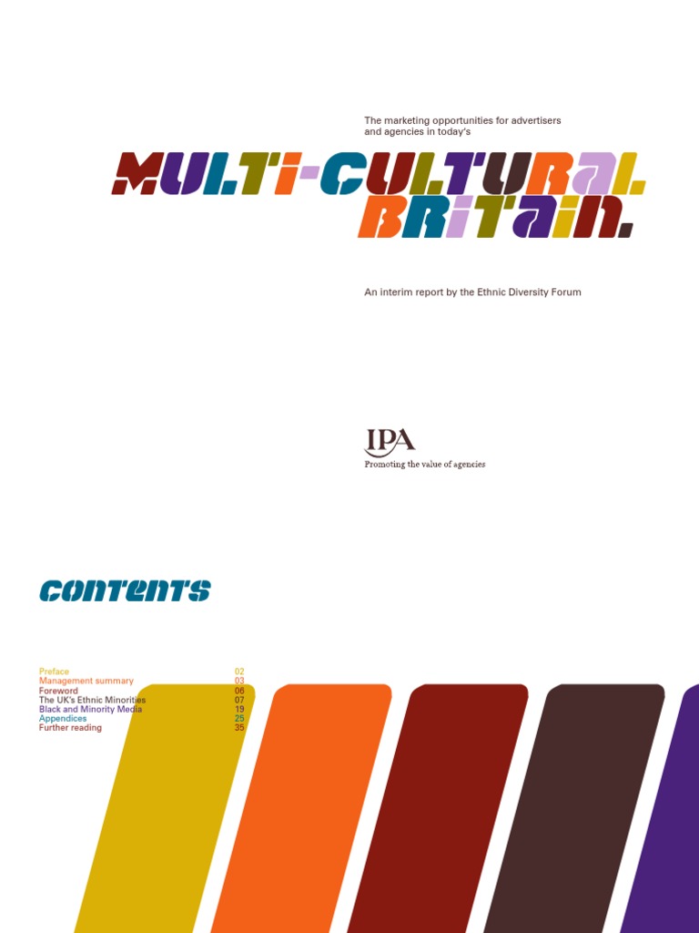Multi Culturalbritainreport1 | PDF | United Kingdom | Multiculturalism