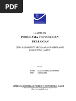 Matriks Programa Penyuluh Pertanian | PDF