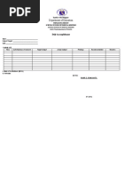 Property Return Slip Template | PDF