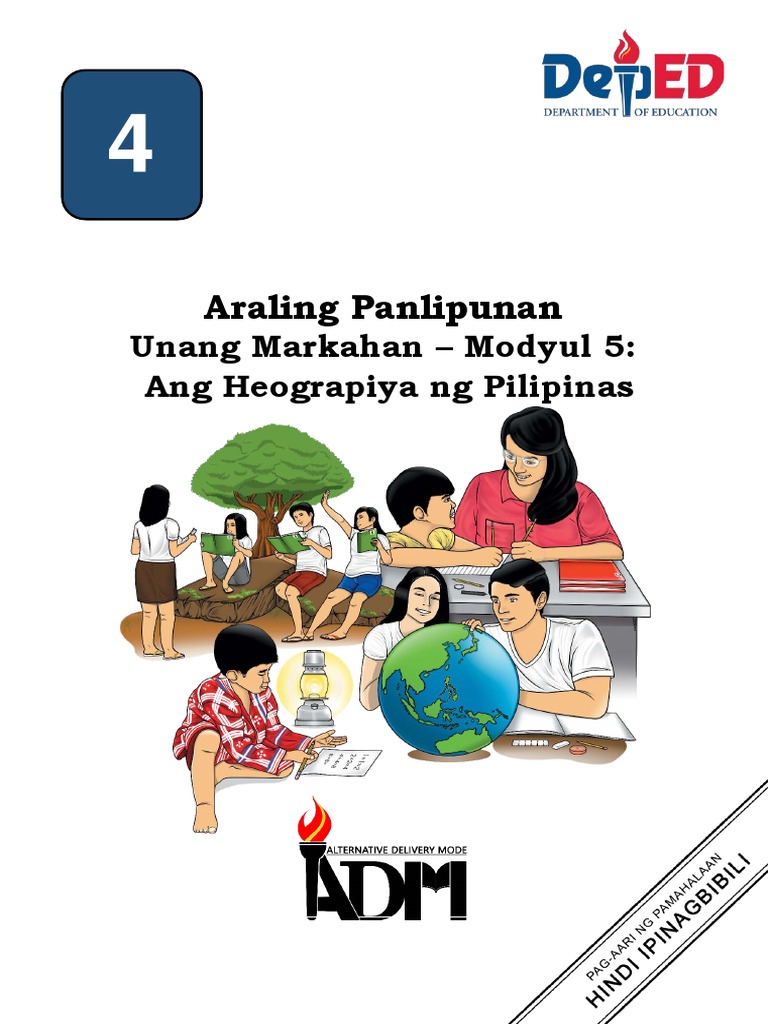 AP 4 - Q1 - Mod5 - Ang Heograpiya NG Pilipinas | PDF