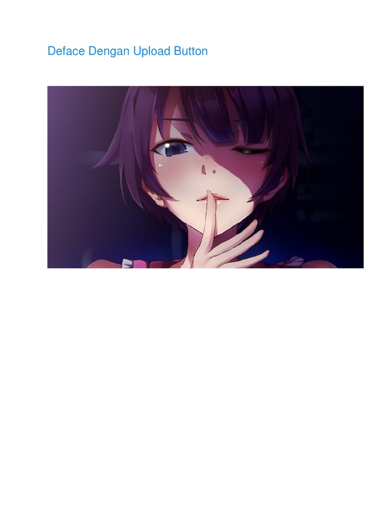 Deface Dengan Upload Button | PDF