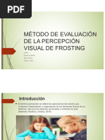Interpretación Del Test de Frostig | PDF | Percepción | Cognición