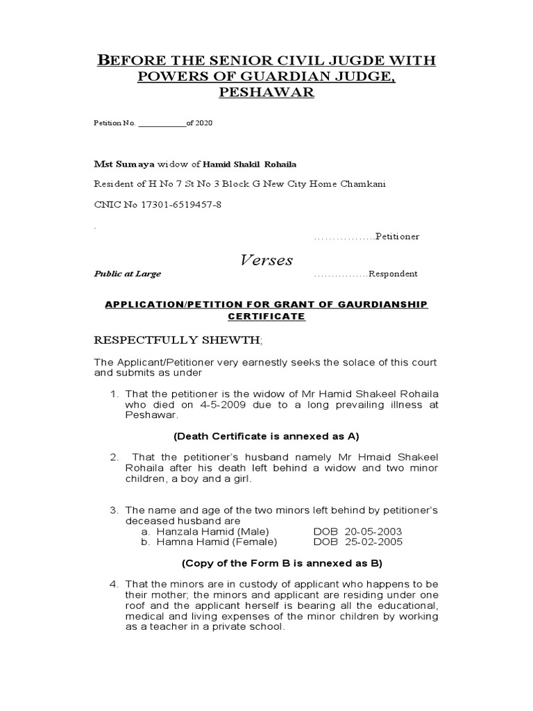 Guardian Certificate - Sumaya | PDF | Social Institutions | Social Science