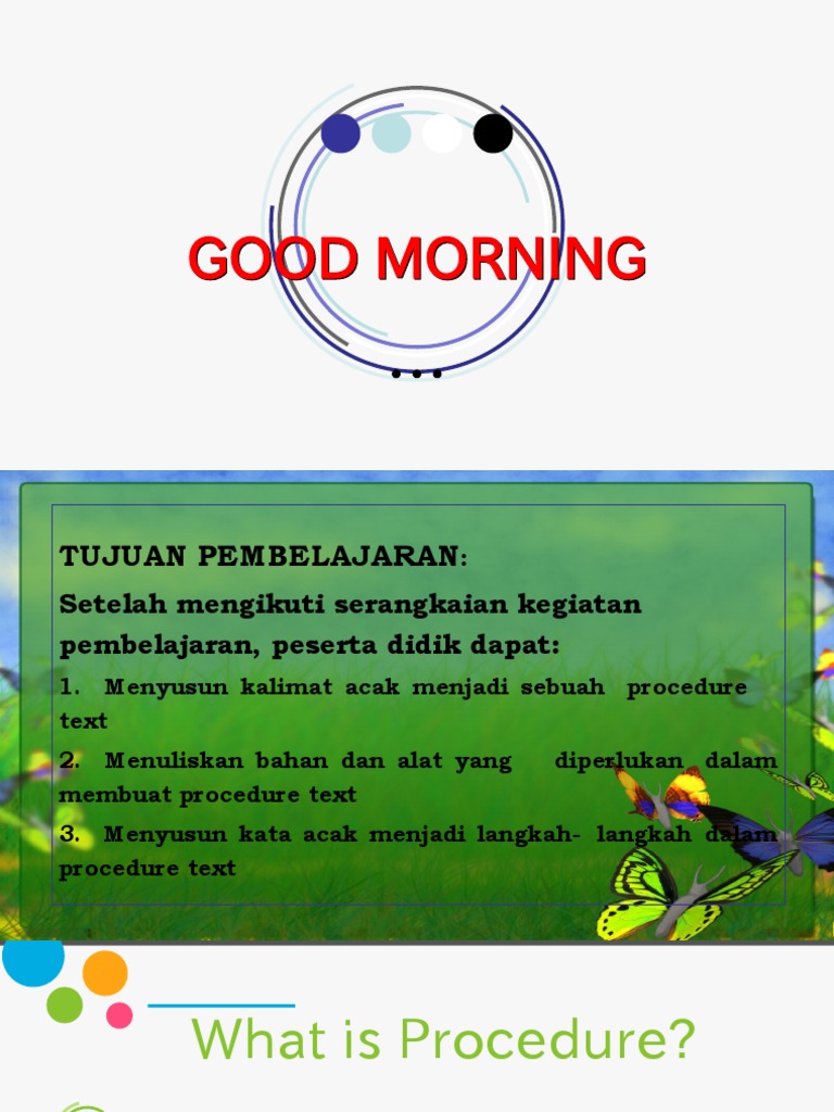 Power Point Procedure Text | PDF