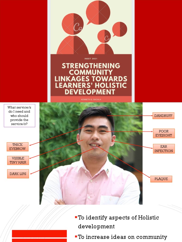 Strengthening Community Linkages Towards Learners Holistic Development ...