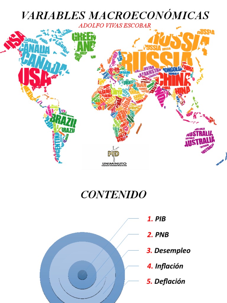 Variables Macroeconómicas | PDF | Inflación | Producto Interno Bruto