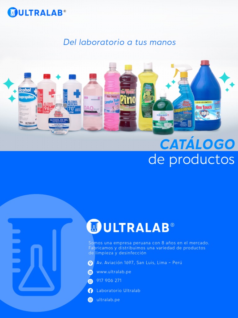 Catalogo Ultralab 2021 | PDF | Sustancias químicas | Compuestos químicos